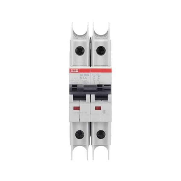 ABB 6A, 2 pole Miniature Circuit Breaker, SU202, 400/440V AC, - SU202M-K6