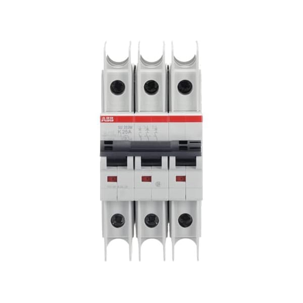 ABB 25A, 3 pole Miniature Circuit Breaker, SU203, 400V AC, - SU203M-K25