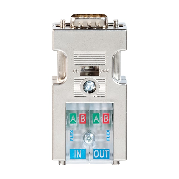 Murrelektronik PROFIBUS-PLUG-MALE (SUB-D) 180 Degree, Cut clamp for ...