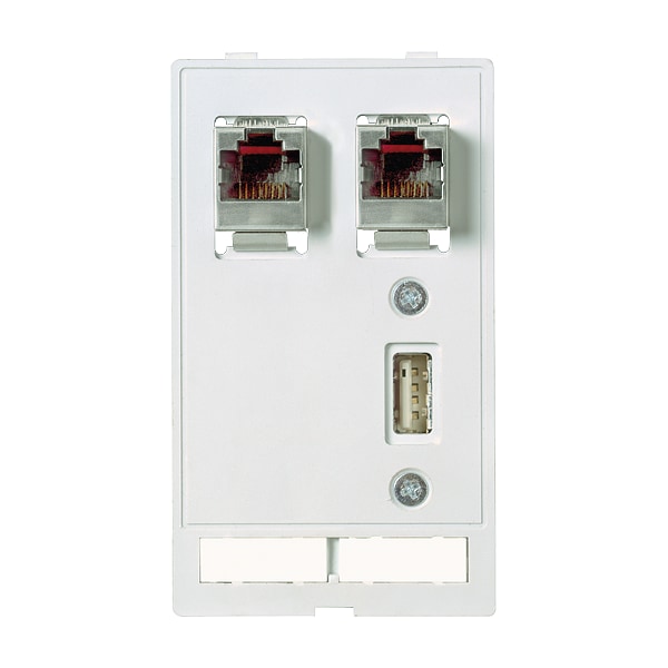 Murrelektronik MODLINK MSDD DATA INSERT, 1 USB-A female/female + 2 RJ45 ...