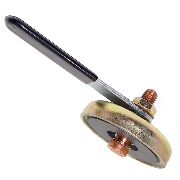 Powerweld Magnetic Rotary Ground Clamp with Handle, 800A ECM80H | Zoro