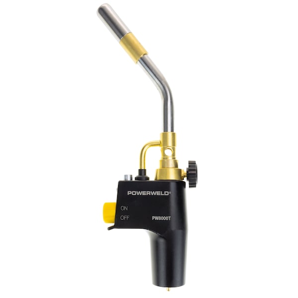 Powerweld Auto-Ignite Hand Torch, Propane/MAPP PW8000T | Zoro