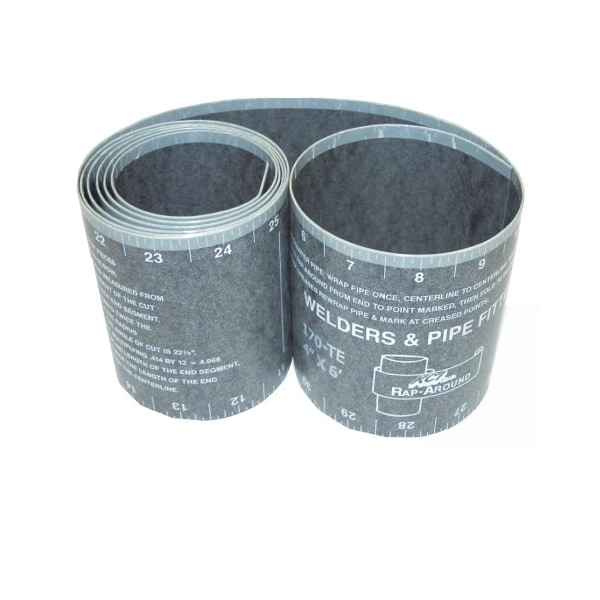 Powerweld Large Pipe Rap-Around, 4 in. x 6' 3 in. to 10 in. pipe ...