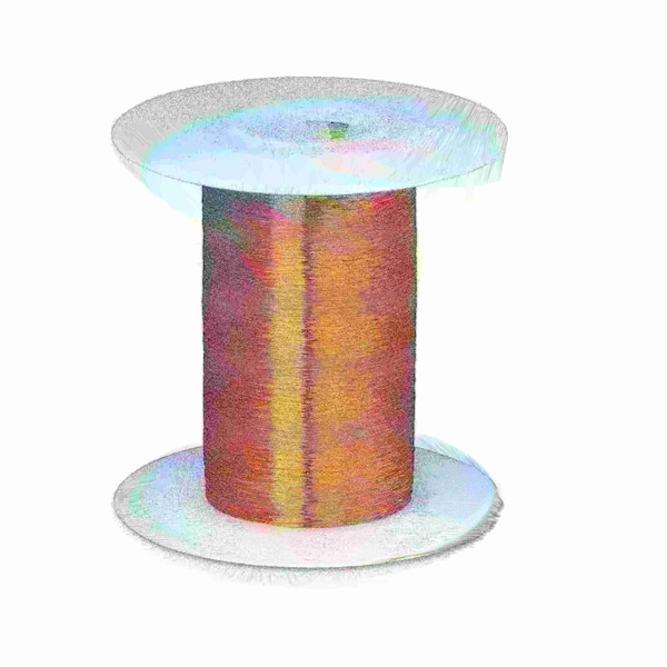 Remington Industries Magnet Wire, Enameled Copper Wire, 38 AWG, 2 oz ...