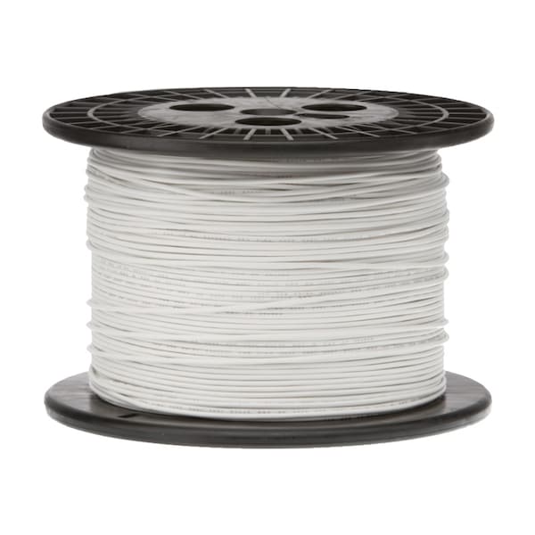 Remington Industries Primary Wire, Hook Up; GPT, 18 AWG, 1C C, White ...