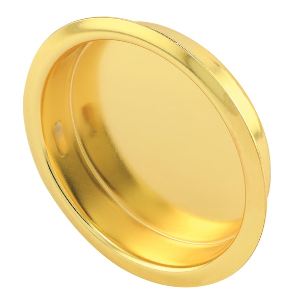 Prime-Line 1-3/4 in. Solid Brass Closet Door Finger Pull (2 Pack) N ...
