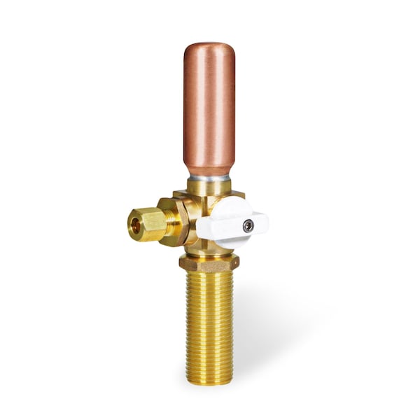 Everflow Icemaker Replacement Valve W/ Hammer Arrestor 1/2" SWT/MIP ...