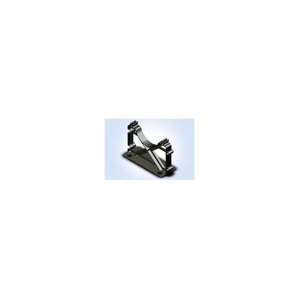 Professional Plastics EMT Spacer, Powder Coated, Red FABDUCTSPACER4040 ...