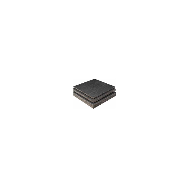 Professional Plastics Impact Shock Ctrl Fabreeka Pad, 0.062 X 36.000 X ...