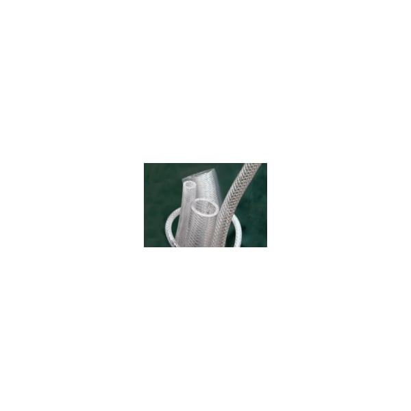 Professional Plastics Clear Nylobrade Vinyl Tubing, 2.000 ID X 2.500 OD ...