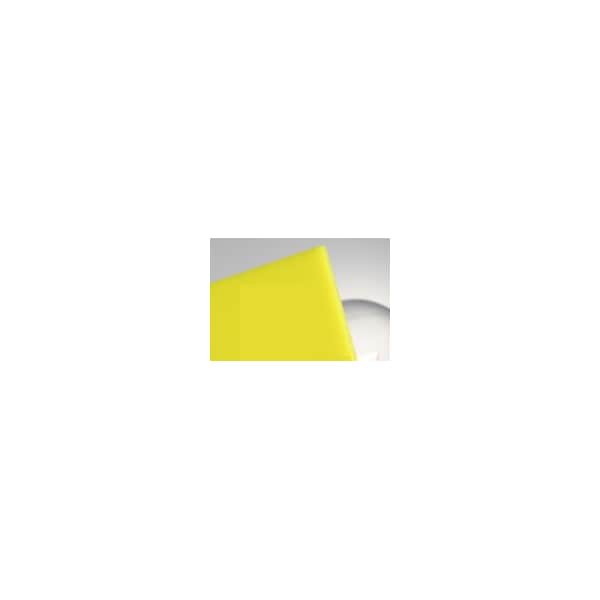 Professional Plastics Yellow#2037 Cast Acrylic Paper-Masked Sheet, 0. ...