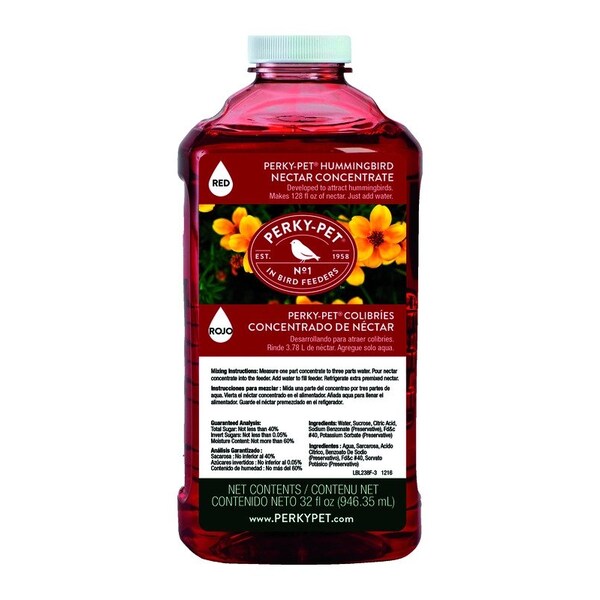 Perky-Pet NECTAR CONC RED 32OZ 238 | Zoro