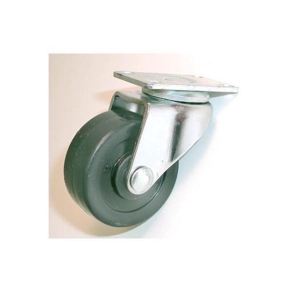 Jacob Holtz 3 in. Swivel Plate Industrial Caster With Brake 210 Lbs ...
