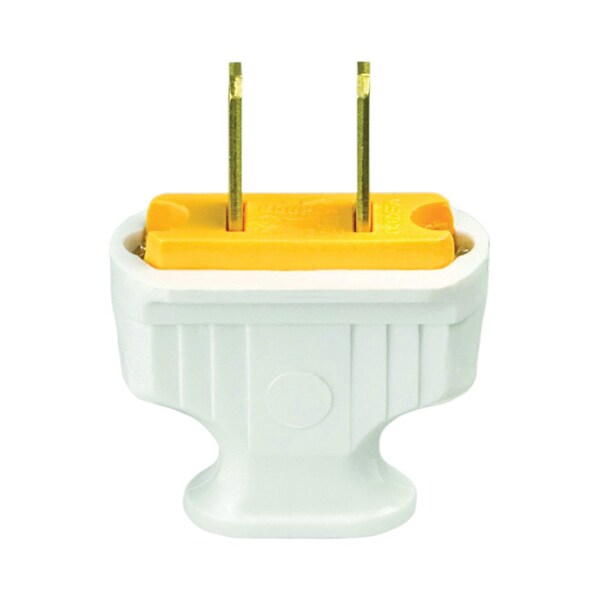 Cooper Industries White Plug Flat Hand BP1912W-C | Zoro