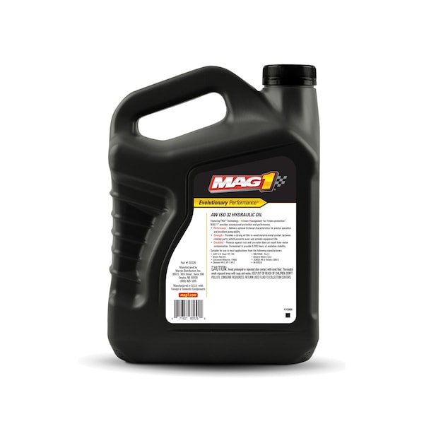 Warren Distribution Mag 1 00326 Hydraulic Oil, 1 gal, Bottle MAG00326 ...