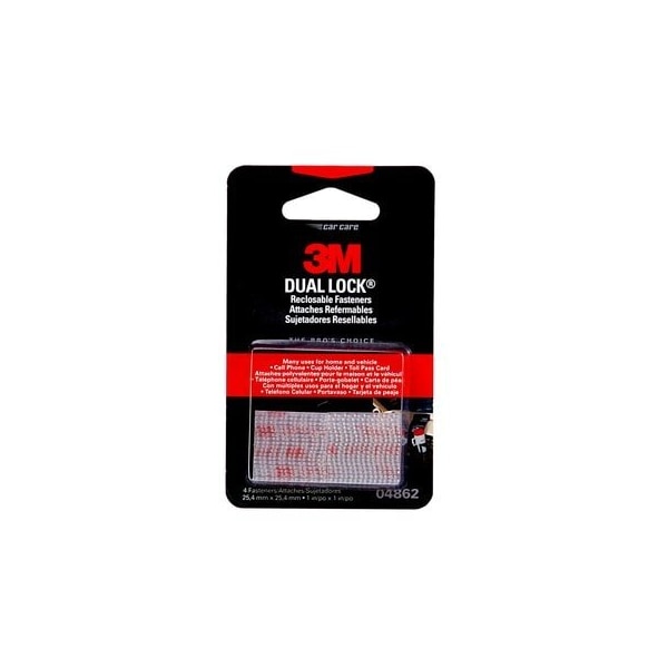 3M 1X1 Clr Lock Fastener 04862 | Zoro