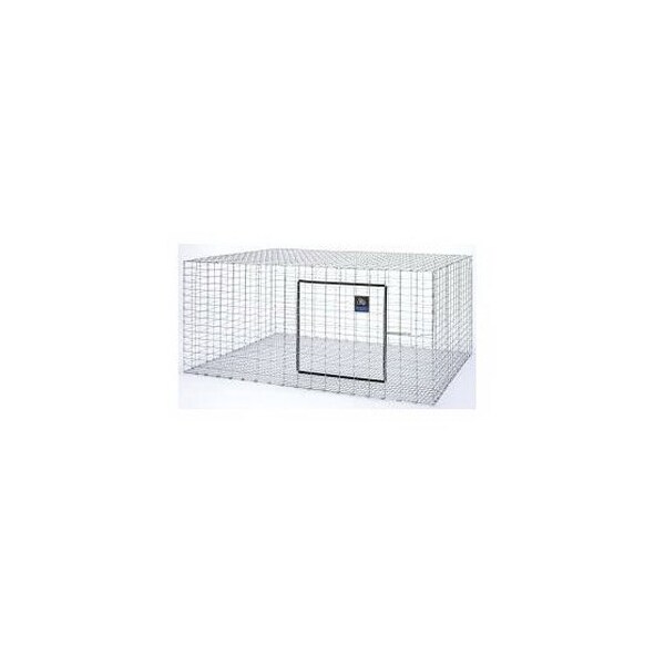 Pet Lodge Miller Rabbit Hutch, 36 in W, 30 in D, 16 in H, Steel ...