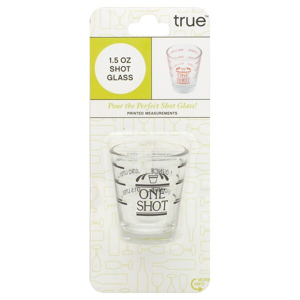 Truefabrication TB Measured Shot Glass 438685 | Zoro