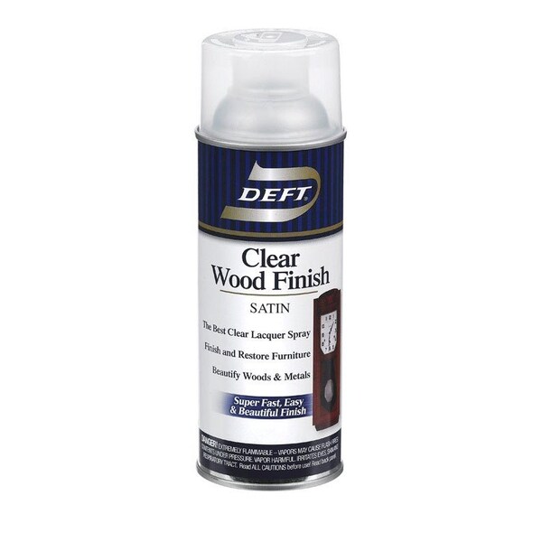 Deft Lacquer Deft Stn 12.25Oz DFT017S/54 | Zoro