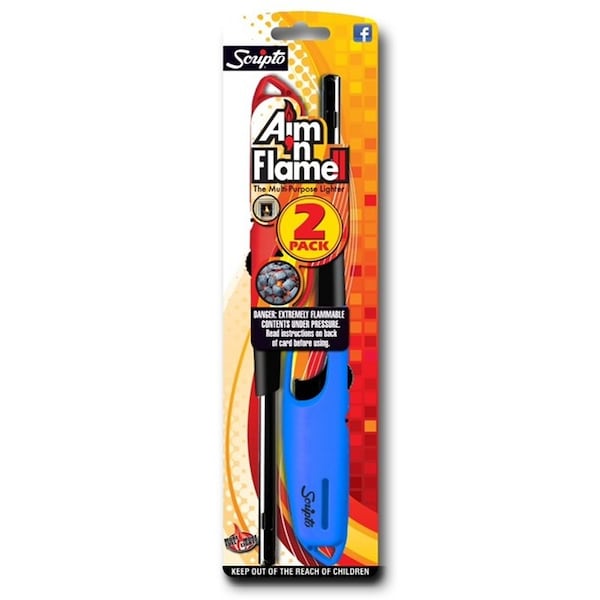 Scripto Torch Flame Lighter Asst BGM910-2/8CD | Zoro