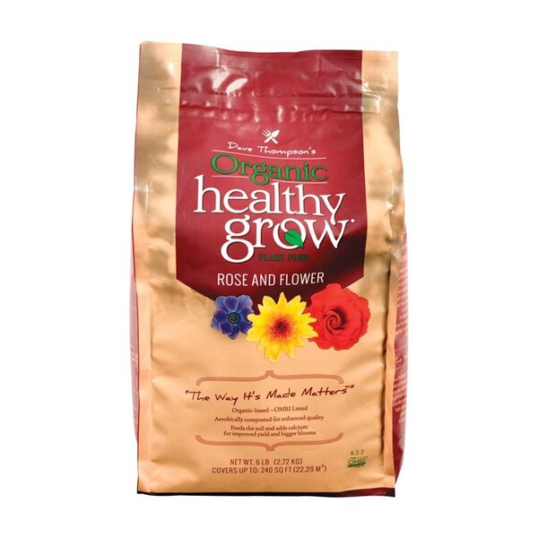 Healthy Grow Organic Rose Fert 6Lb HGR432RF6 | Zoro