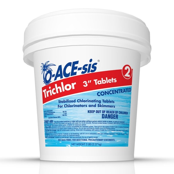 O-Ace-Sis Trichlor Tablets 3"5Lb TF008005040OAC | Zoro