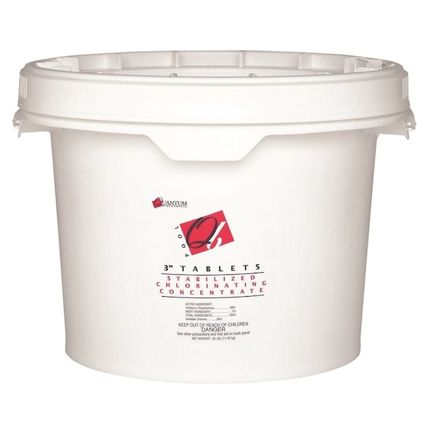 Quantum Chlorine Tablet 25Lb 40504A | Zoro