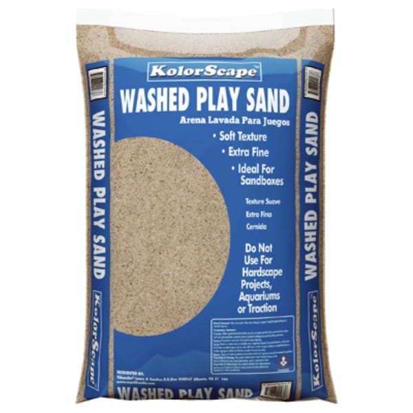 Oldcastle Stone Products .4Cuft Washed Play Sand 40105130 | Zoro