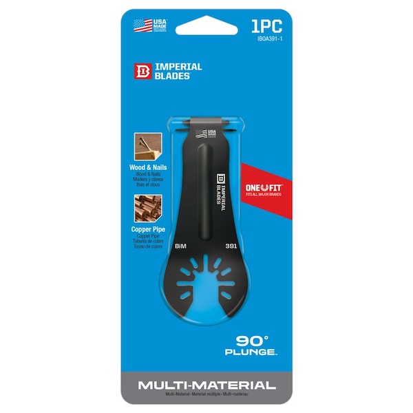 Imperial Blades 1-1/4" Plunge Cut Blade IBOA391-1 | Zoro