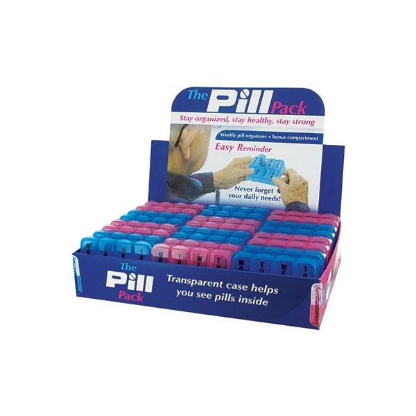 D.M. Merchandising 7 Day Plas Pill Box PILL-PACK | Zoro