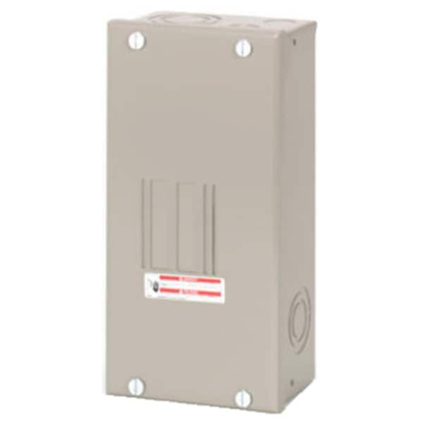 EATON CORPORATION CH Load Center 70A, 2, 120/240V AC, Main Lug, Flush ...