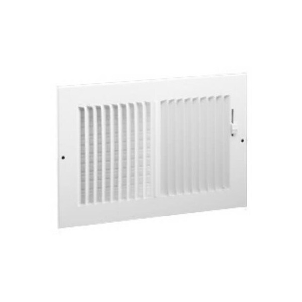 American Metal Products 12X6 2Wy Side Register 382W12X6 | Zoro