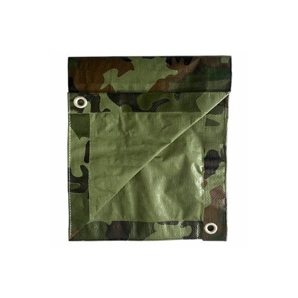 Itm Co. Ltd 10 ft x 12 ft Tarp, Camoflauge MD-GT-CG-1012 | Zoro