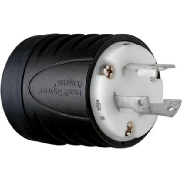Pass & Seymour 30A 250V Blk 2P Plug L630PCCV3 | Zoro