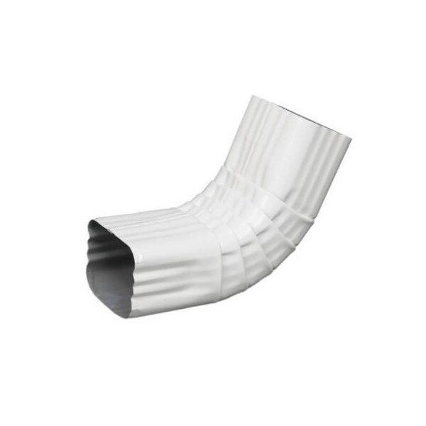 Amerimax Home Products 2X3 Wht Galv A Elbow 33064 | Zoro
