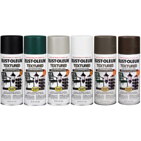 Rust-Oleum Paint Spray Textured Brz 12Oz 7226830 | Zoro