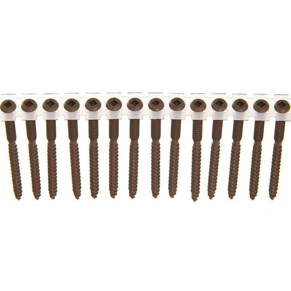 Senco Wood Screw, #8, 2-1/2 in 08S250W497 | Zoro