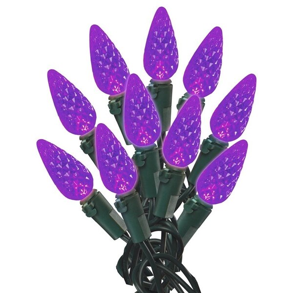 Hometown Holidays Light C6 Led Purple 60Ct U15E265H | Zoro