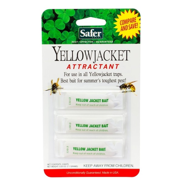 Safer Yellow Jacket Wasp Bait 3Pk 02006 | Zoro