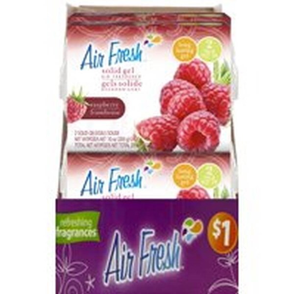 Air Fresh Air Freshner Solid Gel Rasp 9574 | Zoro