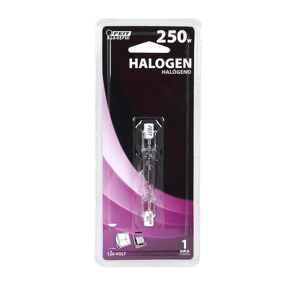 Feit Electric Bulb Halogen T3 Rsc Short 250W BPQ250T3/CL/S | Zoro