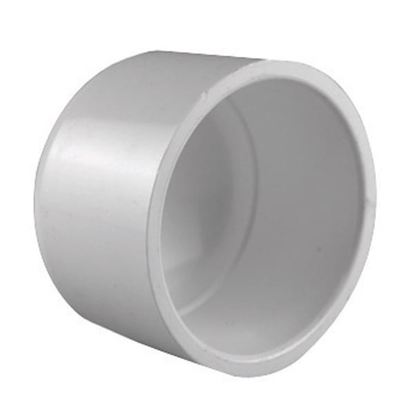 Lasco Pressure Cap Pvc Slip 1 447010BC | Zoro