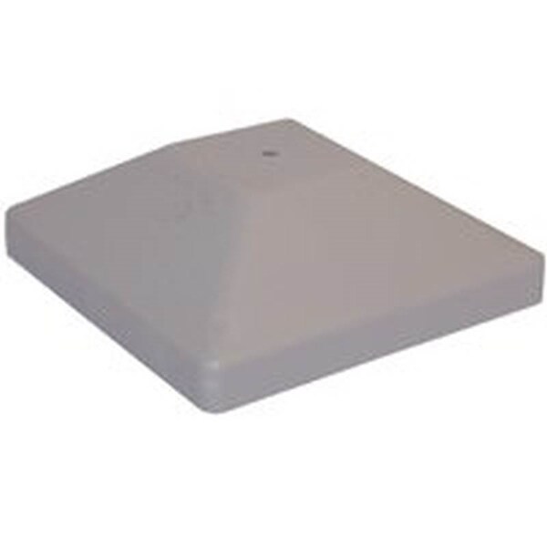 Mitek Post Cap 4X4In Gray Plastic PCP44 | Zoro
