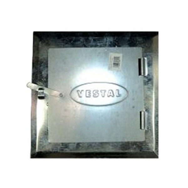 Vestal Mfg Cleanout Door 8X8In Gal Steel ST-88 | Zoro
