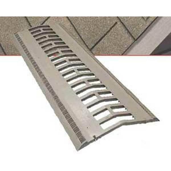 Duraflo Ridge Vent Metric Black 6072METBL | Zoro