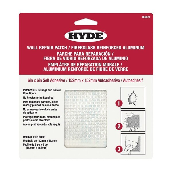 Hyde Patch Drywall Alum 6X6 Inch 09899 | Zoro