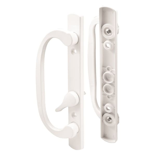 Prime-Line Handle Set Sliding Door White C 1280 | Zoro