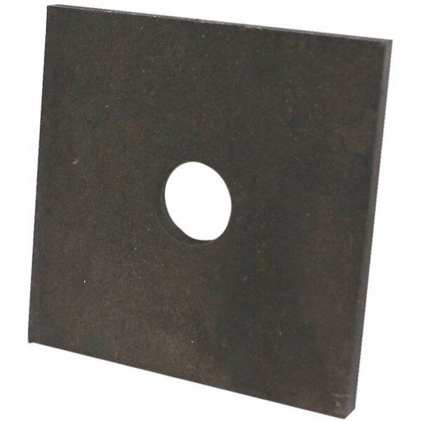 Mitek Bearing Plate 3X3X1/4In Steel BP583 | Zoro