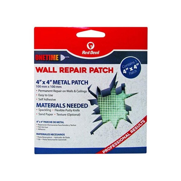 Red Devil ONETIME WALL REPAIR PATCH 6 X 6 1216 | Zoro