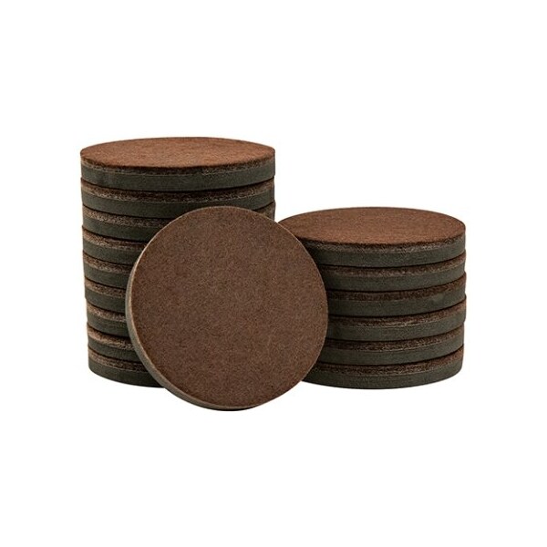 Super Sliders FELT SLIDER 3 1/2 IN BROWN 4723444N | Zoro